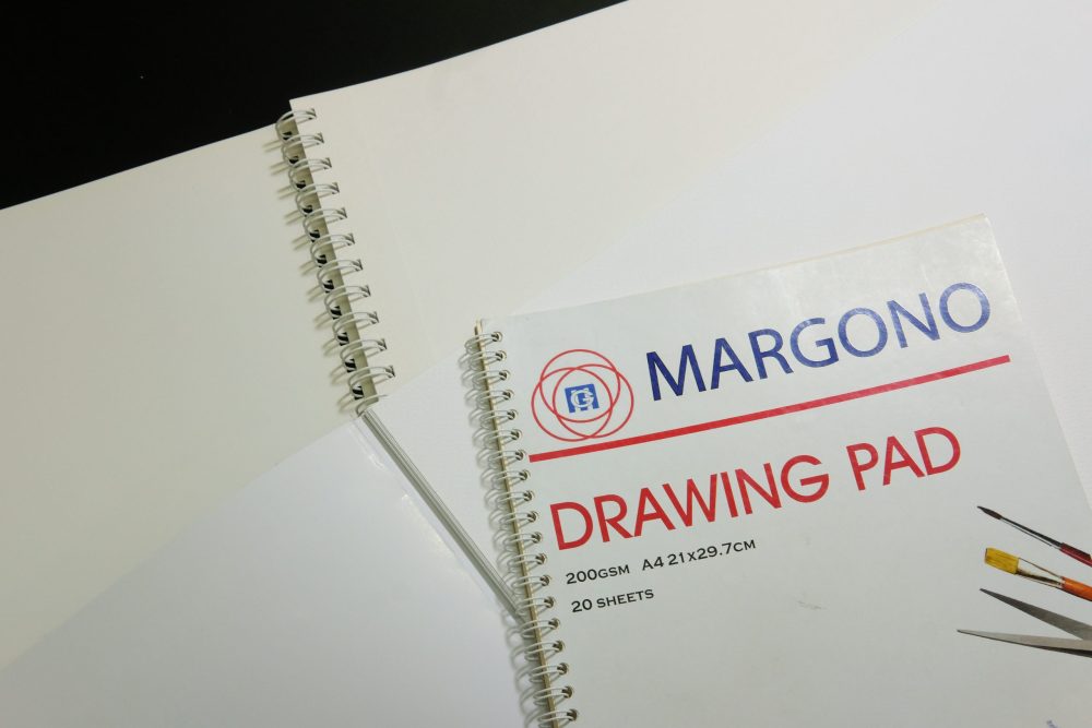 White Drawing Pad - Margono Paper