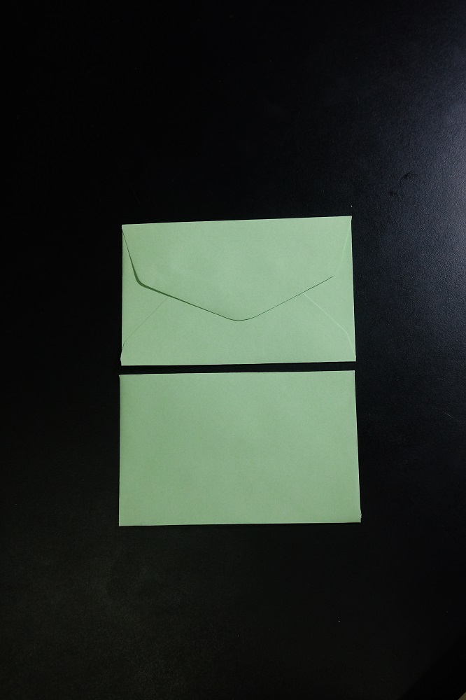 Colored Envelope Diamond Shape Green - Margono Paper