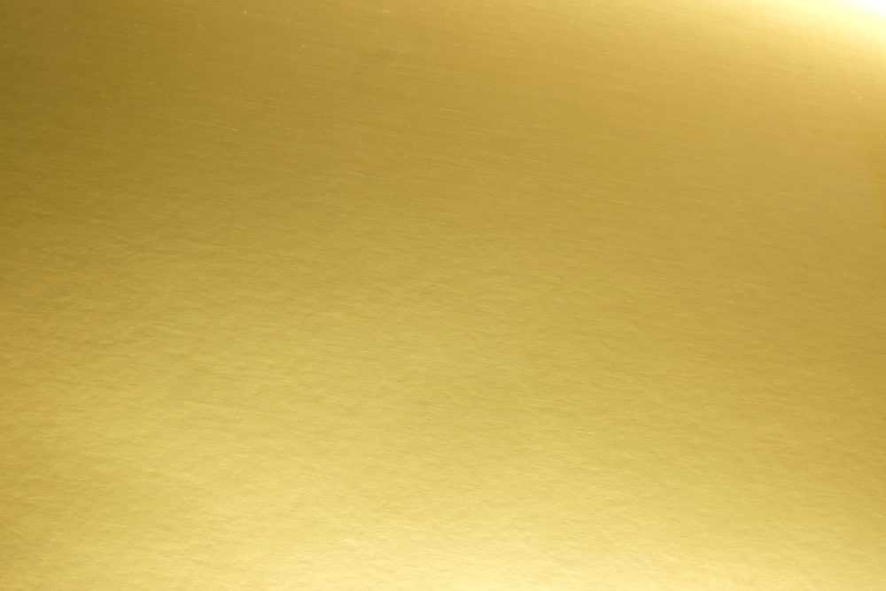 Colored Paper Emboss Metallic Aluminium Board Dull Gold - Margono Paper