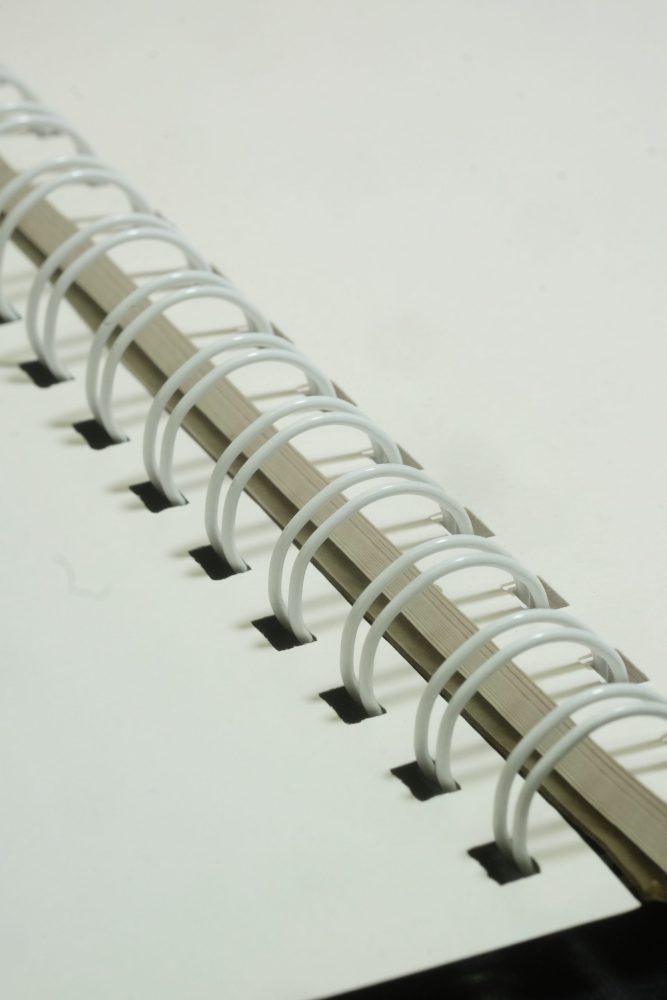 White Drawing Pad Ring - Margono Paper